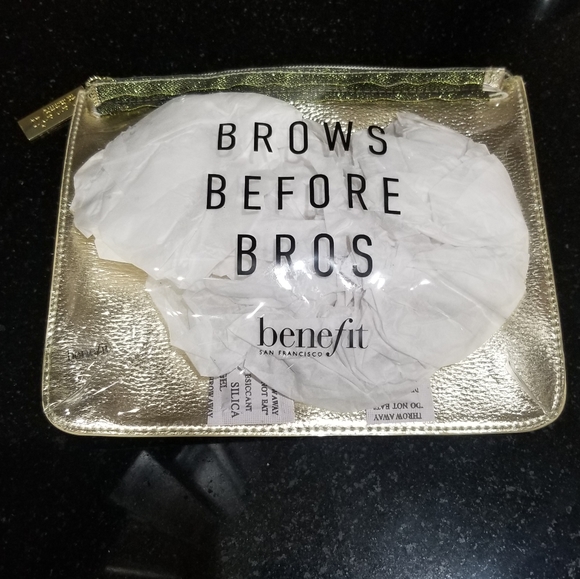 Benefit | Bags | Benefit Brows Before Bros Makeup Bag | Poshmark